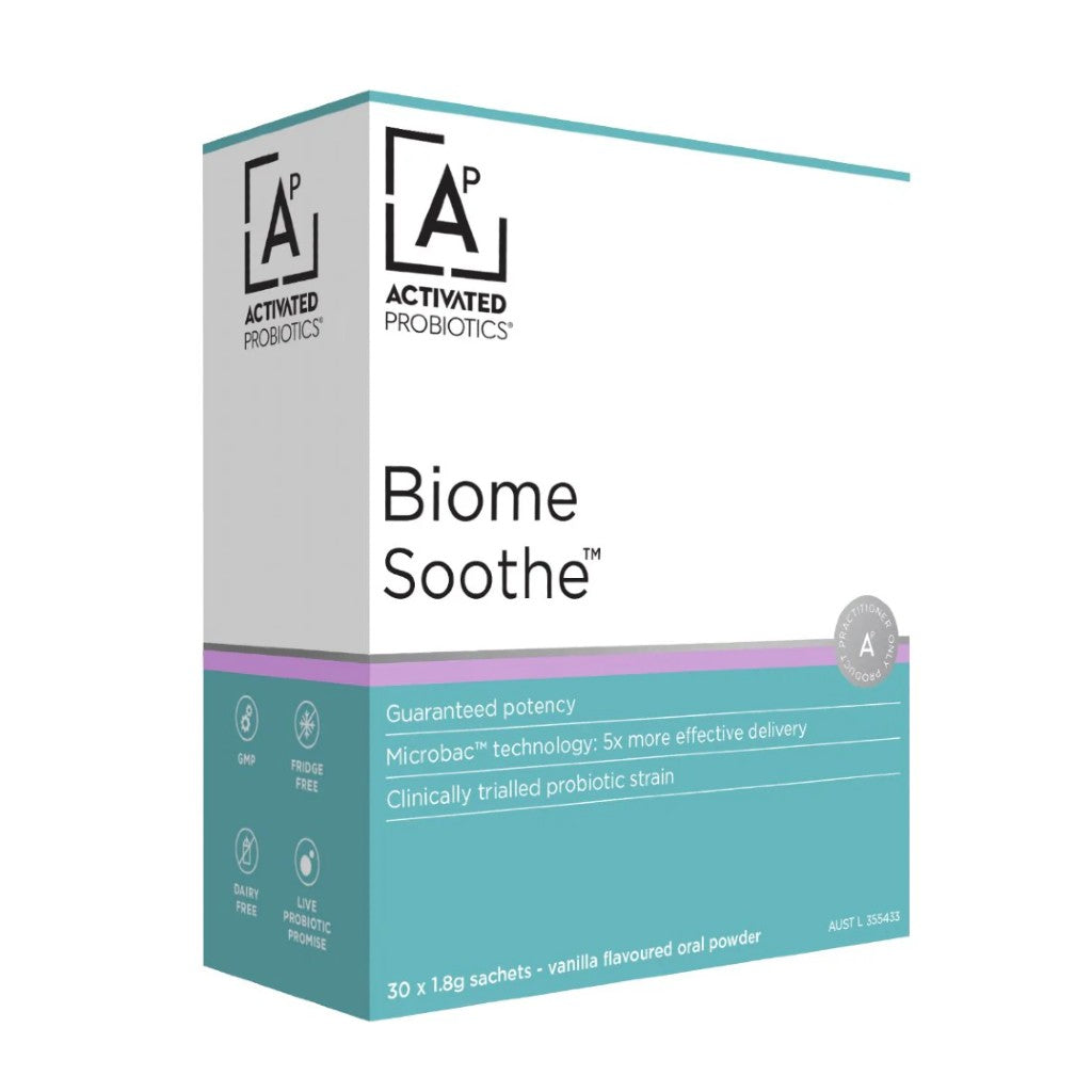 Biome Soothe Probiotic 30 sachets – Health Cabinet